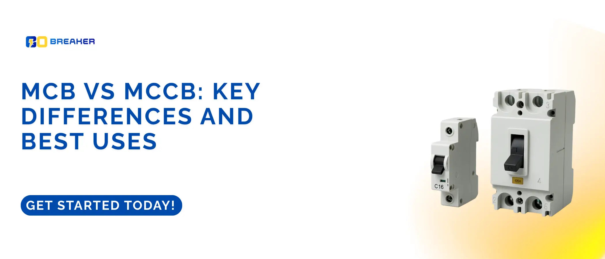 Key Differences Between MCB vs MCCBs -Their Best Uses – Go Breaker
