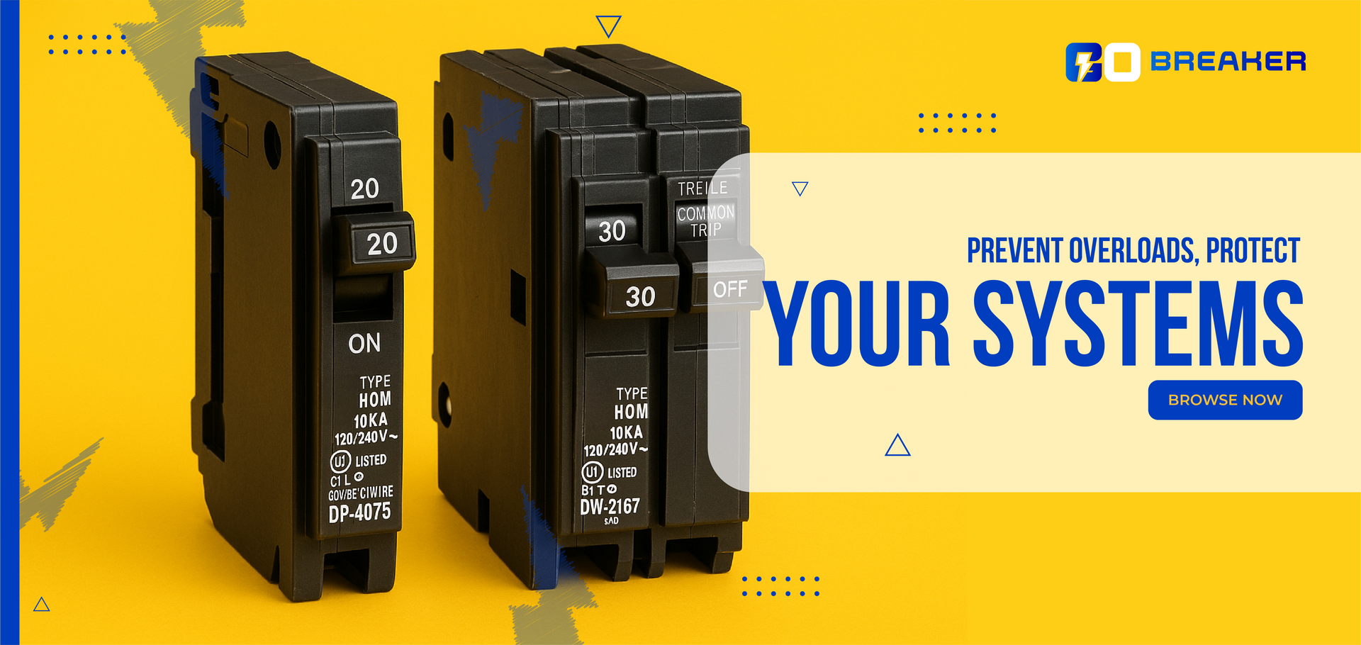 Buy Circuit Breakers Online – Siemens, ABB, GE | Go Breaker